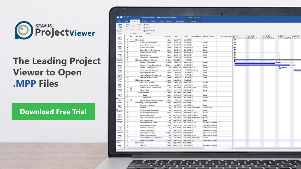 Microsoft Project Viewer for MPP Files - Seavus Project Viewer