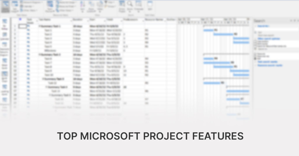 The Top Microsoft Project On-premises Features - Seavus Project Viewer