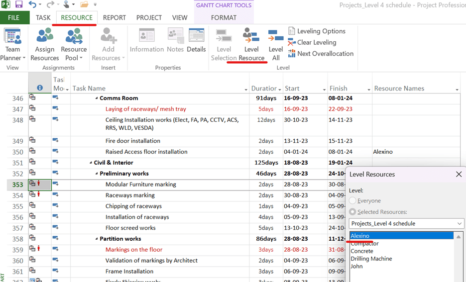 Resource Management in Microsoft Project: Techniques and Strategies - Seavus Project Viewer