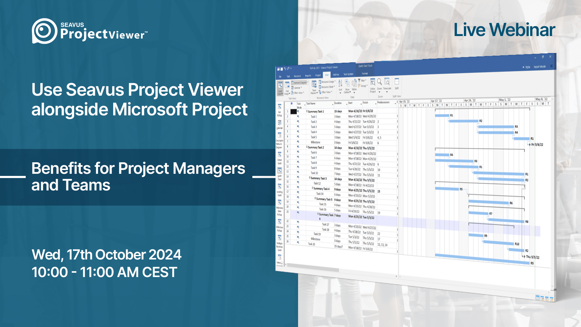 Microsoft Project Viewer for MPP Files - Seavus Project Viewer